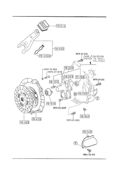 Clutch Slave Cylinder Reproduction New 1990-1991 NA Mazda Miata – Mikes ...