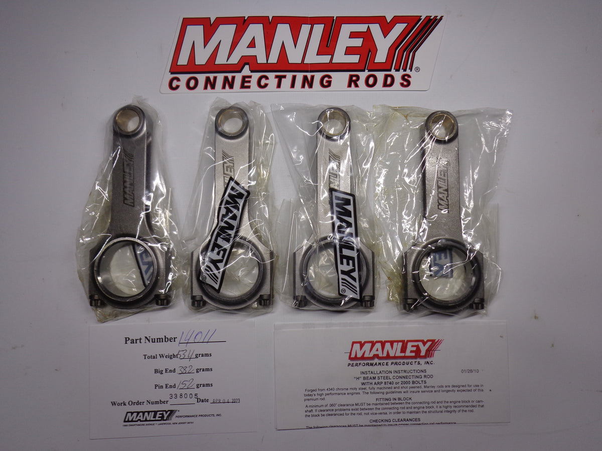 Connecting Rod Set Manley H-Beam Aftermarket New 1990-2005 NA and NB M ...