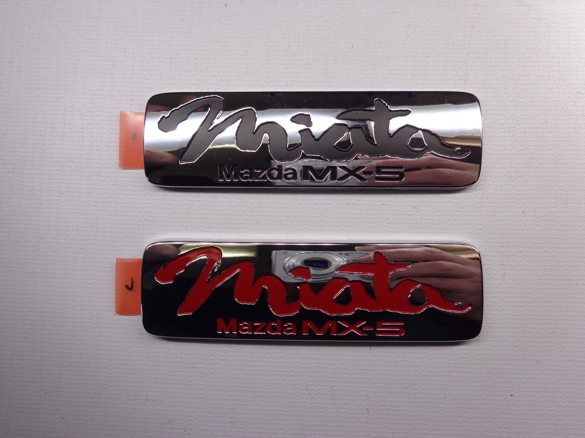 Miata Emblem for Driver Side Rear Finish Panel Factory New 1990-1997 N ...