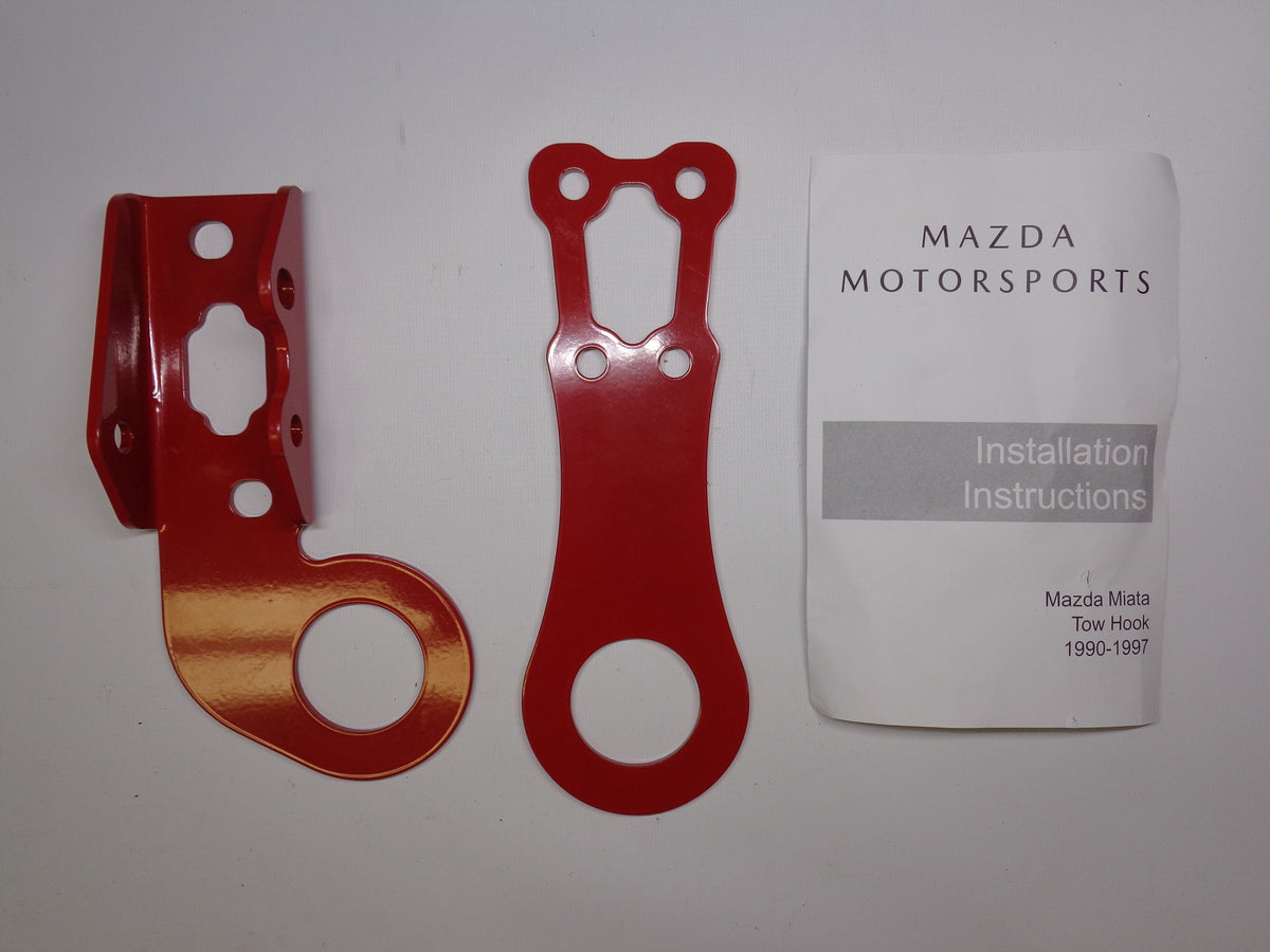 Tow Hooks MazdaSpeed Factory New 1990-1997 NA Mazda Miata – Mikes Miata ...
