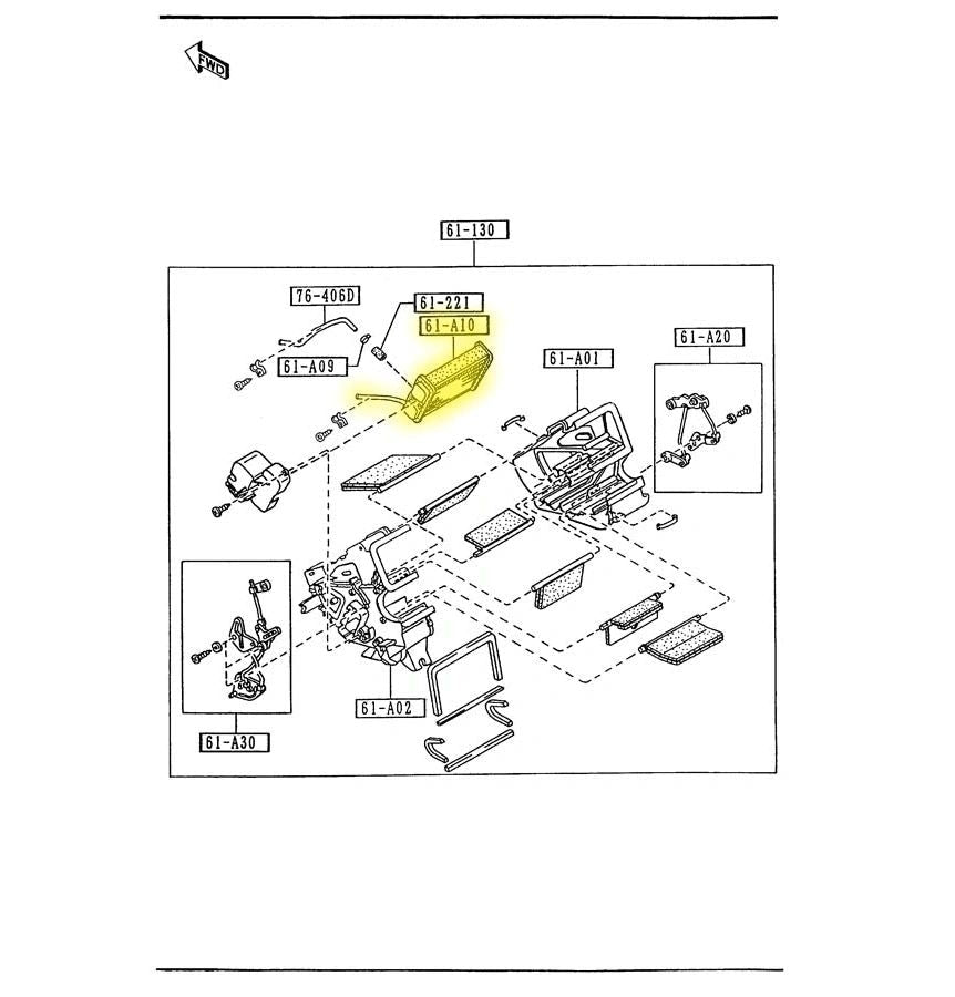 Heater Core Factory New 1994-1997 NA Mazda Miata – Mikes Miata Parts