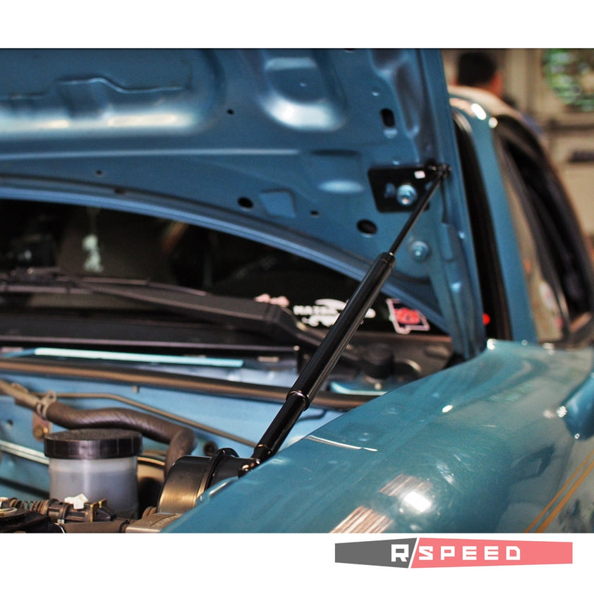 Dual Hood Lift Kit RSpeed Aftermarket New 1990-2005 NA and NB Mazda Mi ...