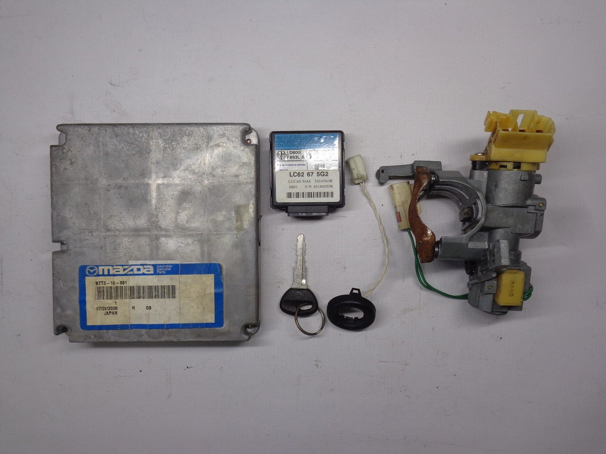 Ignition, Immobilizer, ECU, and Key Set Factory Used 2001 NB Mazda Mia ...